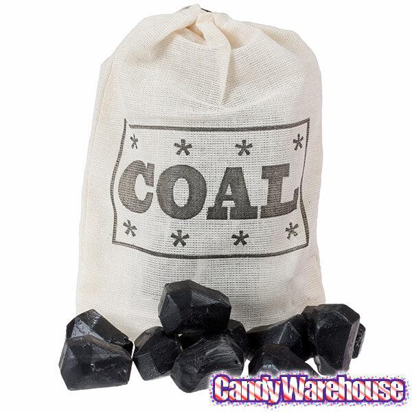 Sack of Coal Black Cinnamon Candy | Candy Warehouse