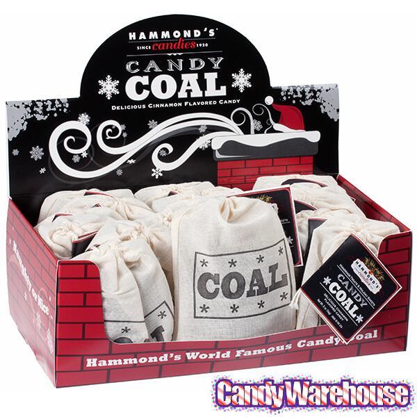 Sack of Coal Black Cinnamon Candy | Candy Warehouse