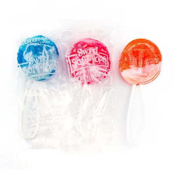 Saf-T-Pops Lollipops - Swirled: 25LB Case – Candy Warehouse