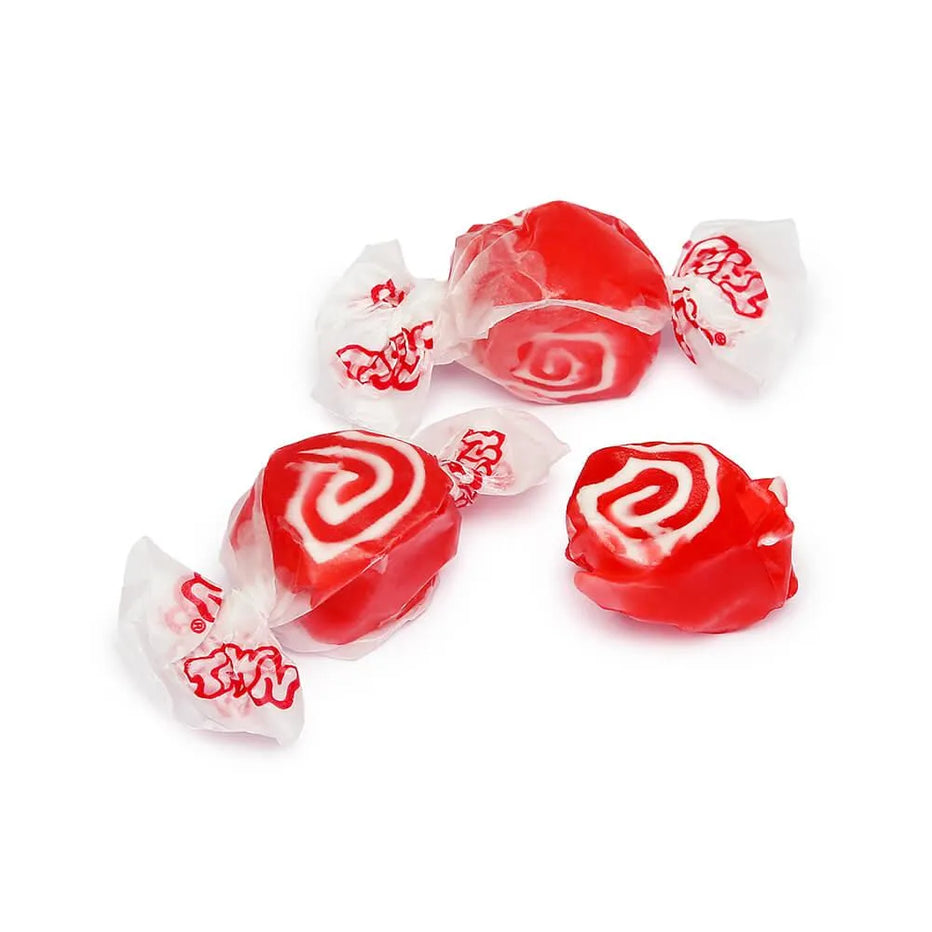 Salt Water Taffy - Red Licorice Swirl: 2.5LB Bag – Candy Warehouse