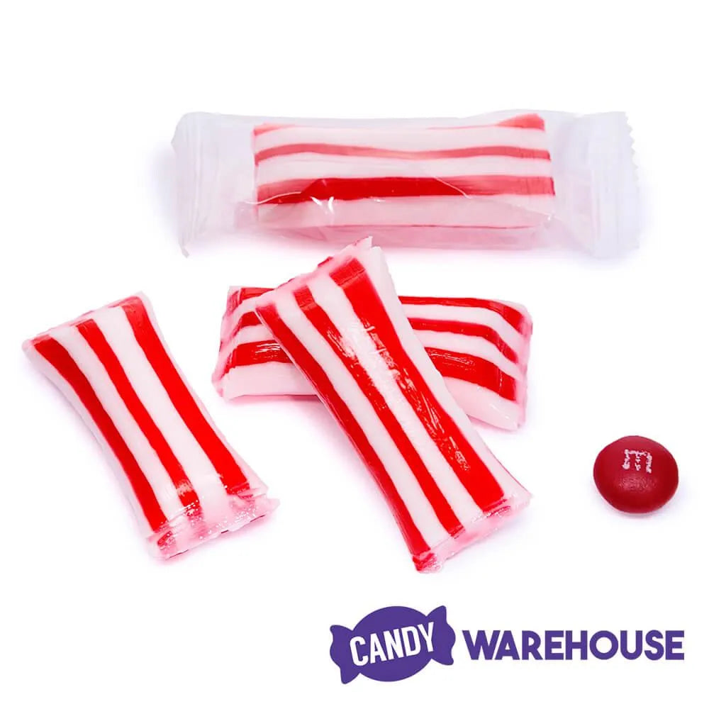 Sassy Peppermint Lumps Hard Candy: 30-Piece Jar | Candy Warehouse