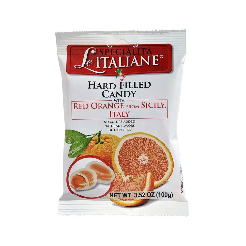 Serra Sicilian Red Orange Filled Candies: 2.5LB Box – Candy Warehouse