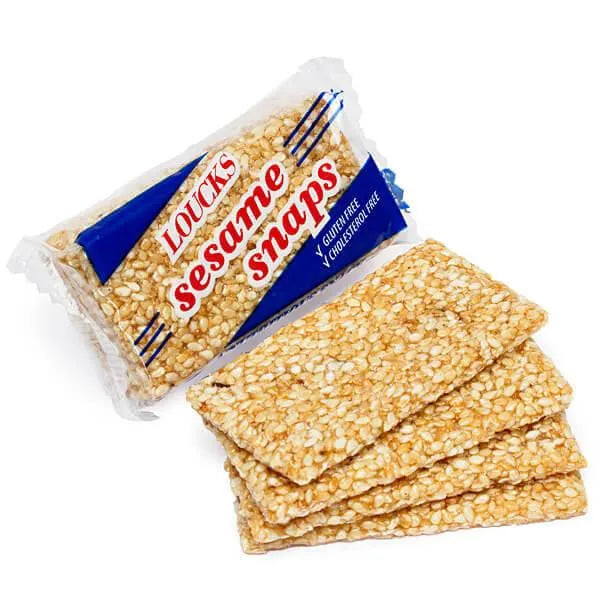 Sesame Snaps Treats 4-Packs: 24-Piece Box – Candy Warehouse
