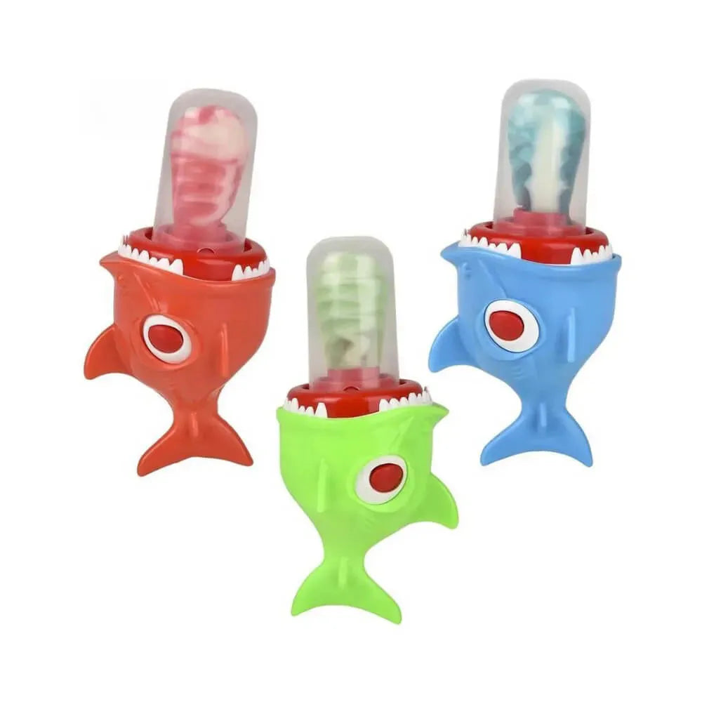 Shark Pop Lollipops: 12-Piece Box | Candy Warehouse