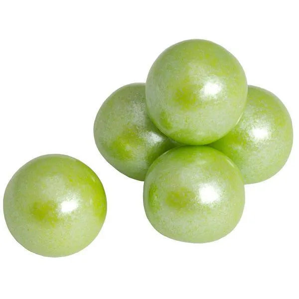 Shimmer Pearl Lime Green 1-Inch Lemon Lime Gumballs: 2LB Bag – Candy ...