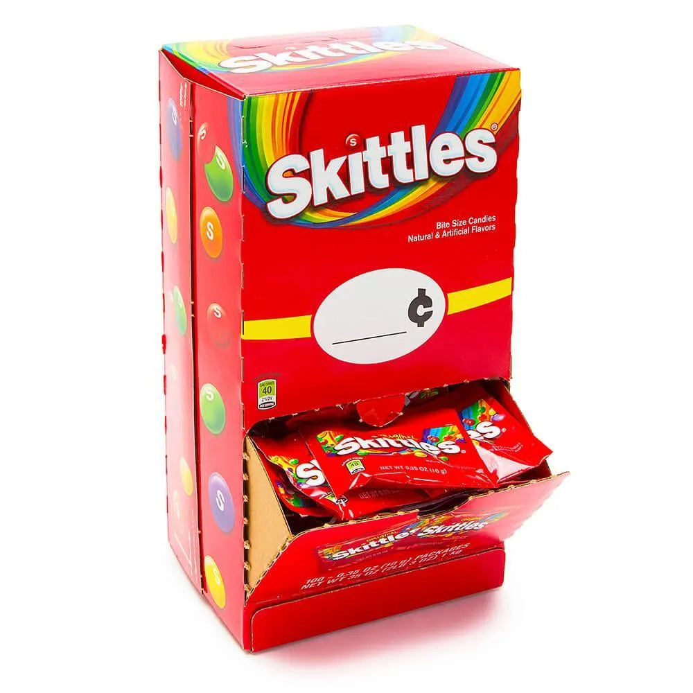 Skittles Candy Fun Size Packs: 100-Piece Box – Candy Warehouse