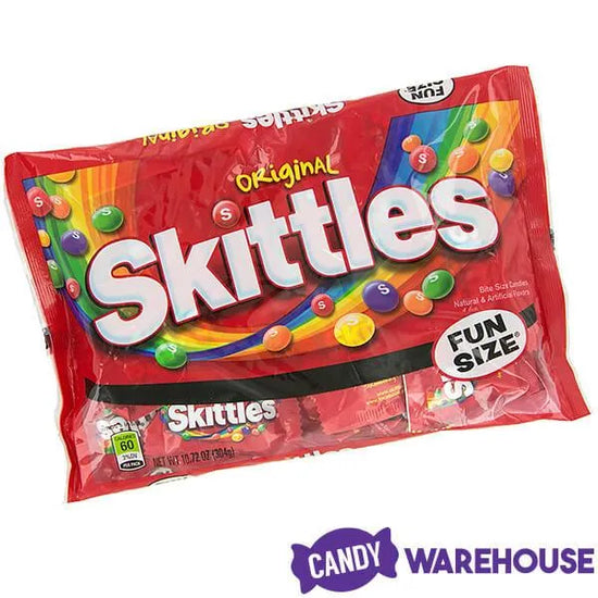 Skittles Candy Fun Size Packs - Original: 20-Piece Bag | Candy Warehouse