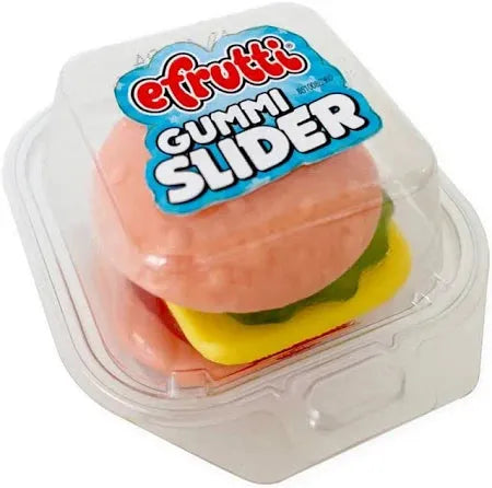 Efrutti Gummy Cheeseburger Slider Candy: 24-Piece Display – Candy Warehouse