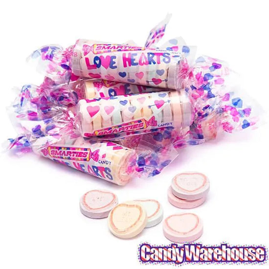 Smarties Love Hearts Candy Rolls: 5LB Bag | Candy Warehouse