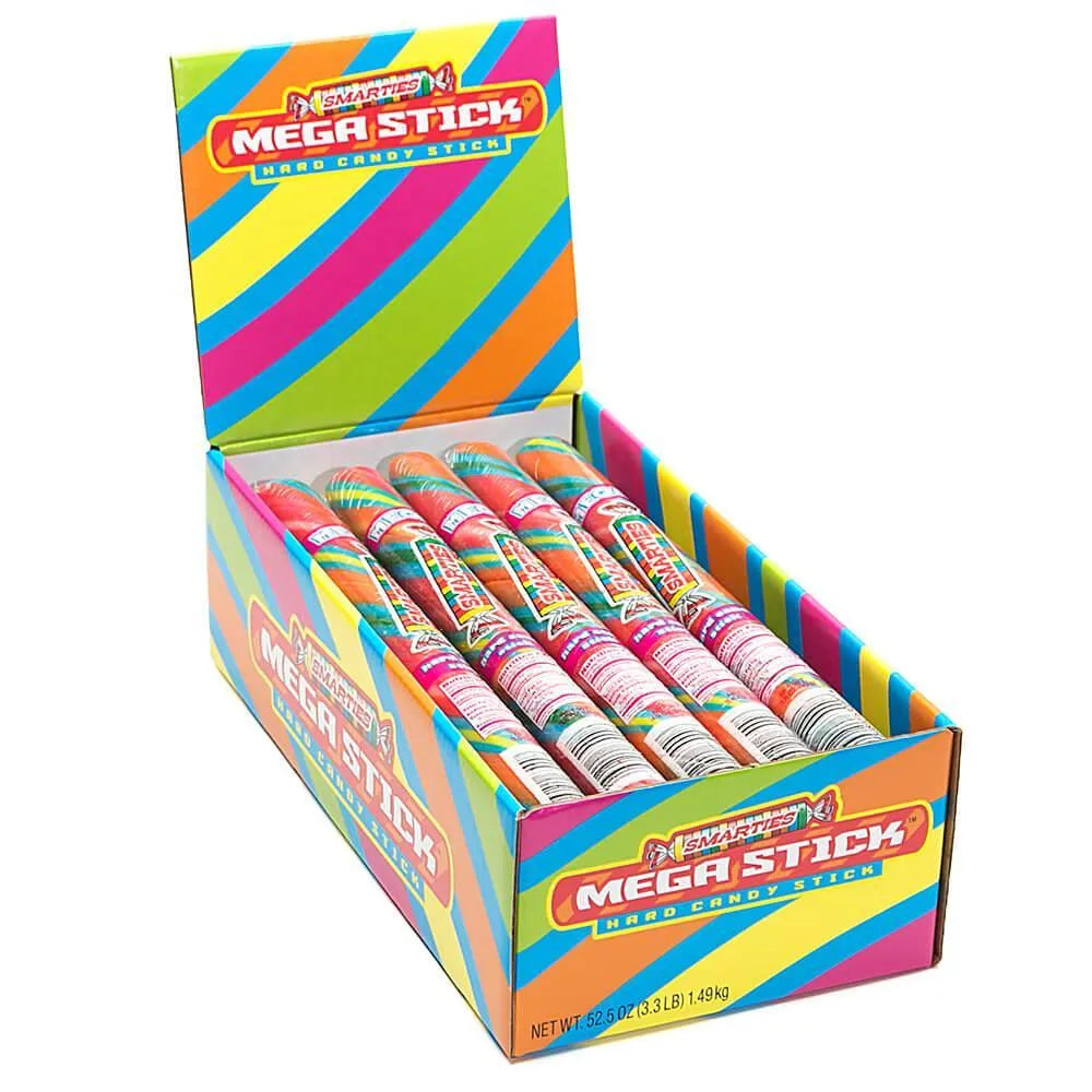 Smarties Mega Candy Sticks: 15-Piece Box – Candy Warehouse