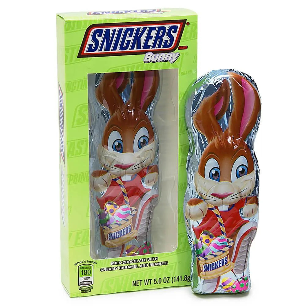 Snickers 5-Ounce Easter Bunny – Candy Warehouse