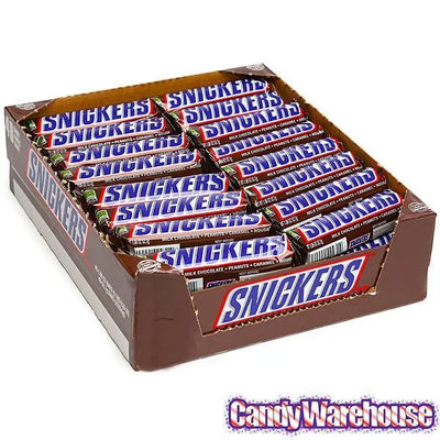 Snickers Candy Bars: 48-Piece Box – Candy Warehouse