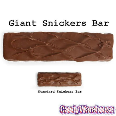 Snickers Giant 1-Pound Candy Bar – Candy Warehouse