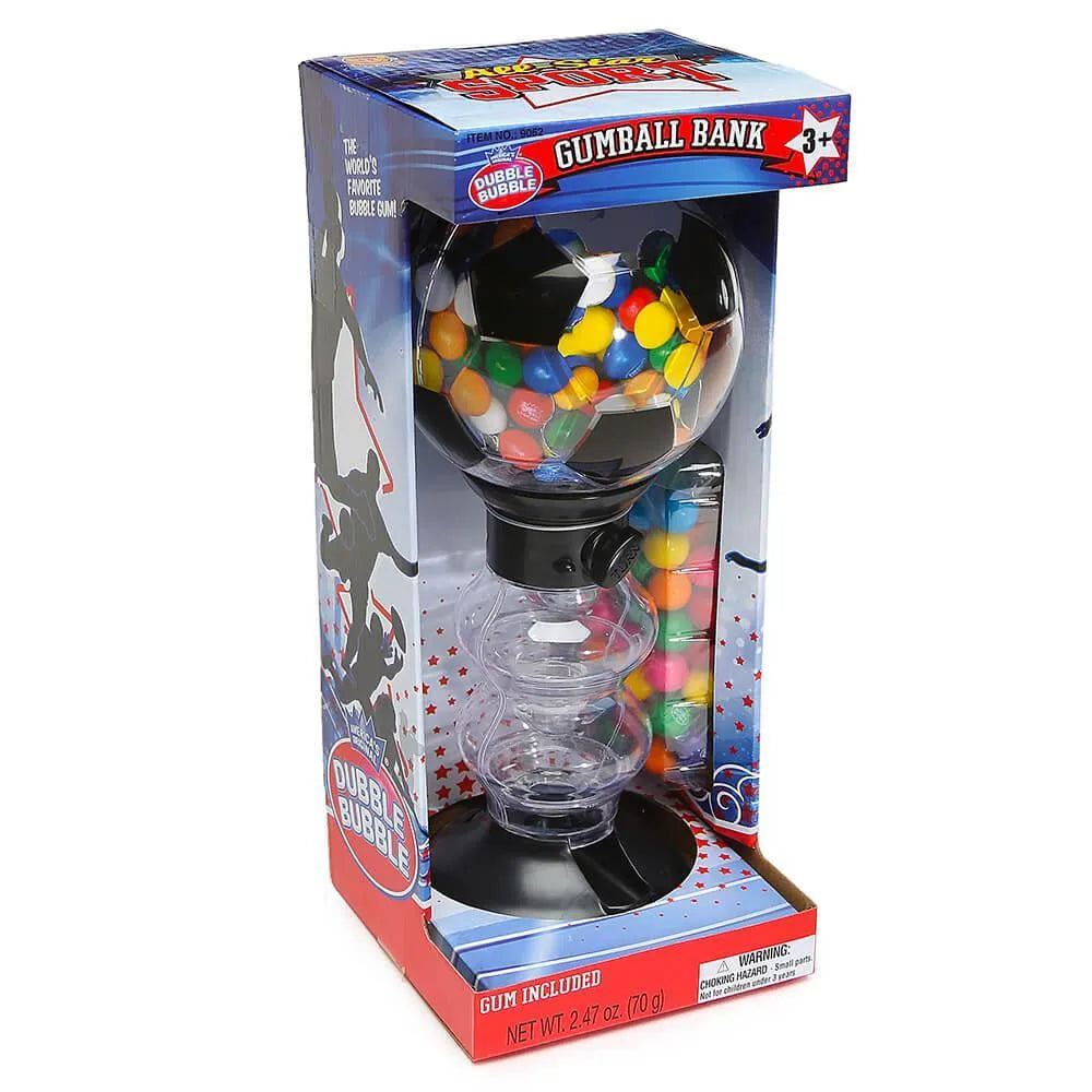Soccer Gumball Machine Bank with Gumballs – Candy Warehouse