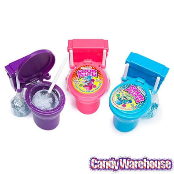 Sour Flush Candy Toilets: 12-Piece Box – Candy Warehouse