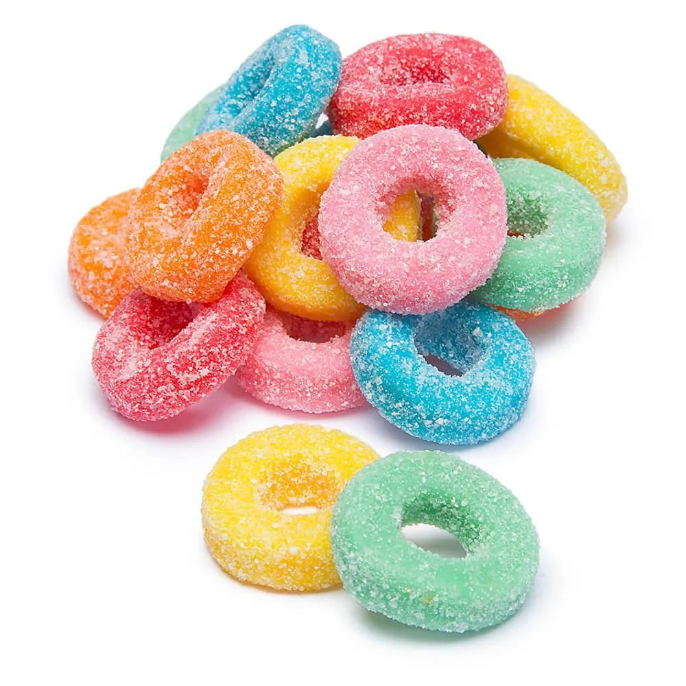 Sour Gummy Mini Rings: 5LB Bag – Candy Warehouse