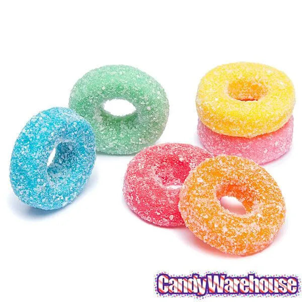 Sour Gummy Mini Rings: 5LB Bag | Candy Warehouse