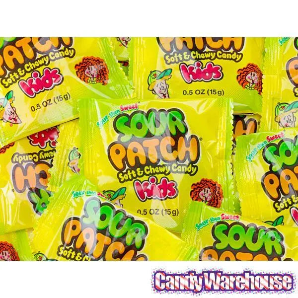 Sour Patch Kids Candy Treat Size Packs: 5LB Bag – Candy Warehouse