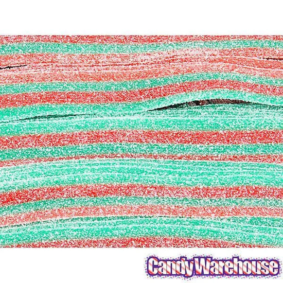 Sour Power Belts Candy - Strawberry-Apple: 3KG Bag | Candy Warehouse