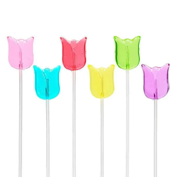 Sparkle Candy Tulip Lollipops: 100-Piece Bag – Candy Warehouse