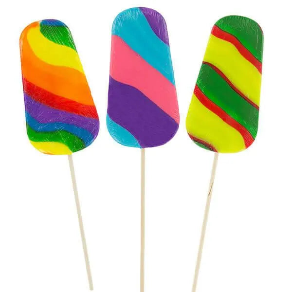 Squire Boone Giant Wavy Swirl Paddle Pops: 12-Piece Box – Candy Warehouse