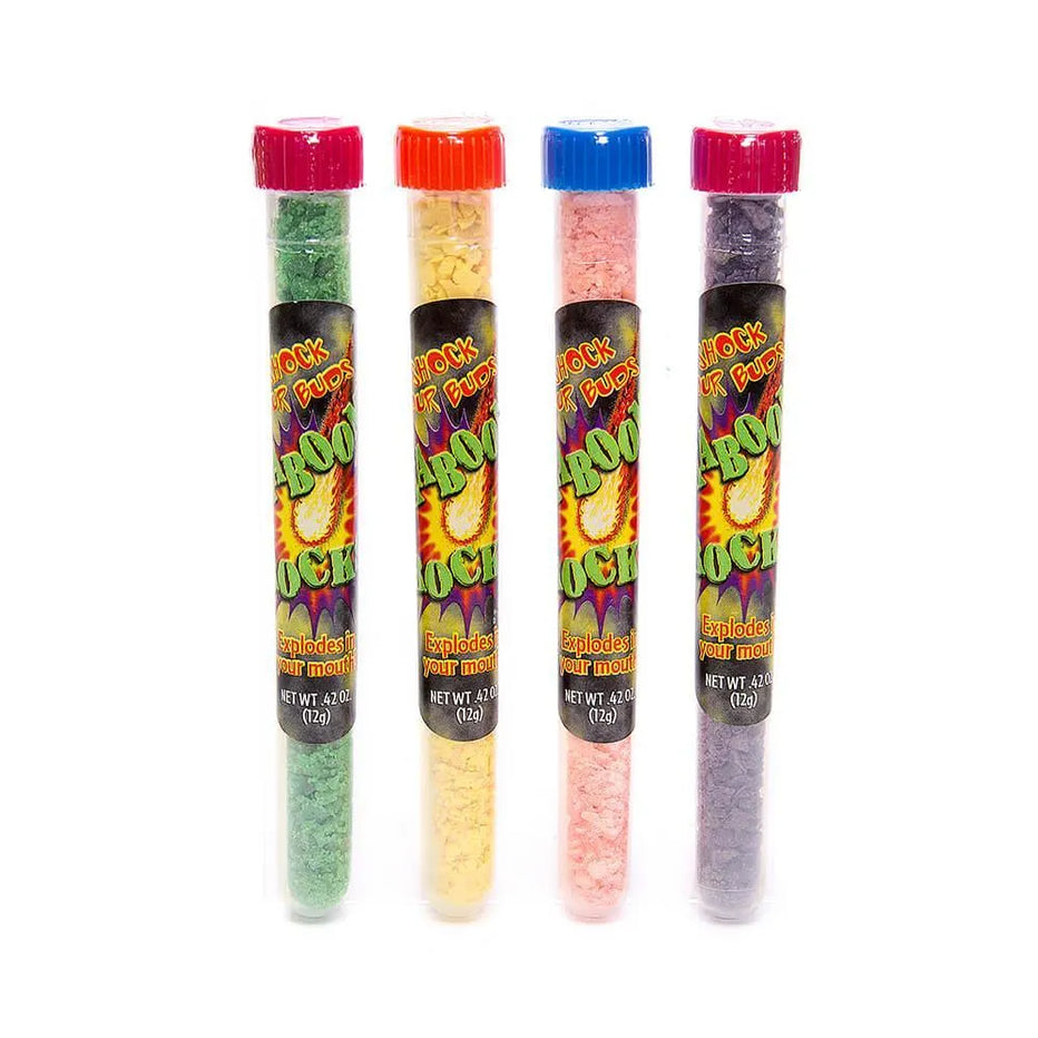 Squire Boone Kaboom Rocks Candy Test Tubes: 24-Piece Box – Candy Warehouse