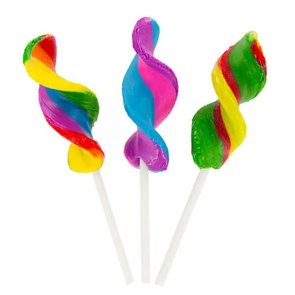 Squire Boone Teeny Corkscrew Twist Lollipops: 48-Piece Box – Candy ...