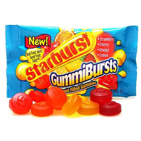 Starburst GummiBursts Liquid Filled Gummies Packs: 24-Piece Box | Candy ...