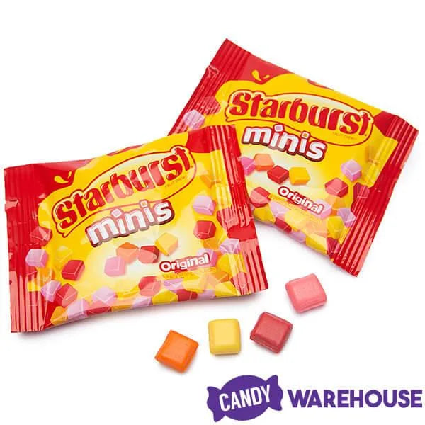 Starburst Minis Fruit Chews Candy Fun Size Packs - Original: 15-Piece ...