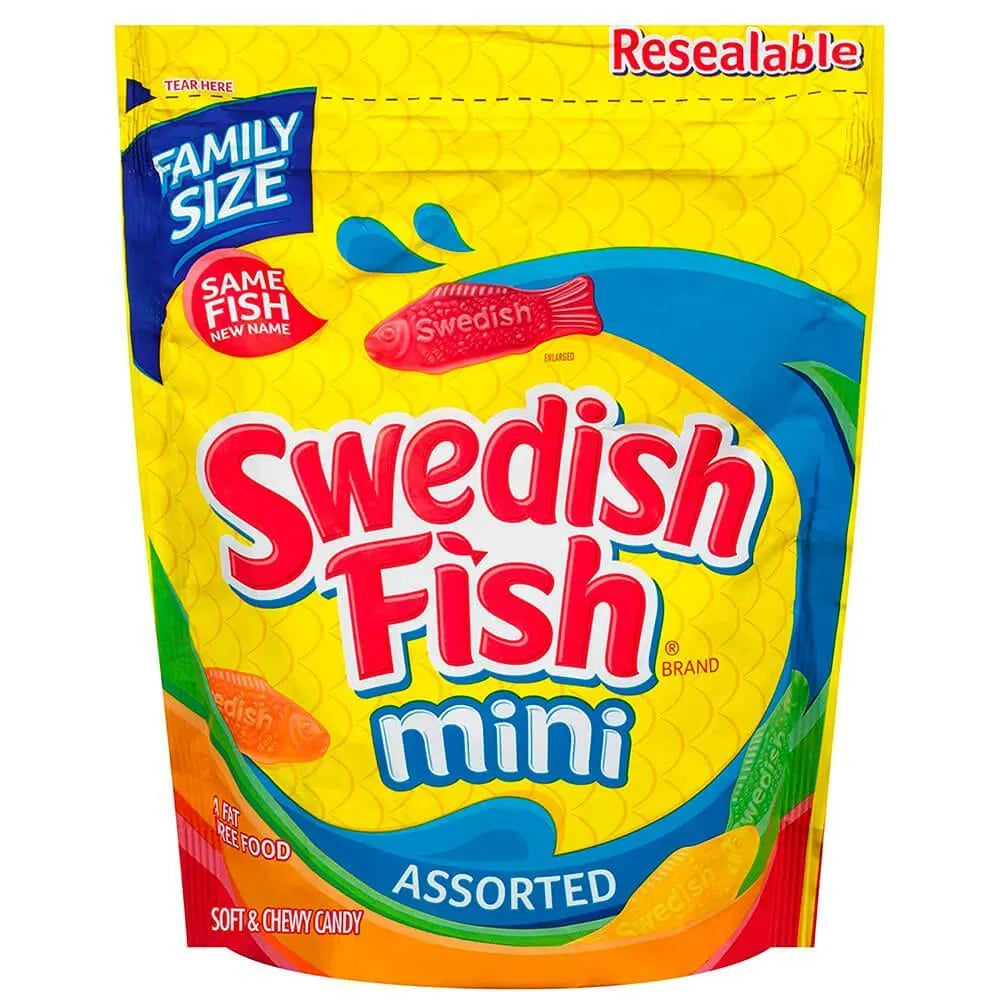 Swedish Fish Candy Assorted 1.8LB Bag – Candy Warehouse