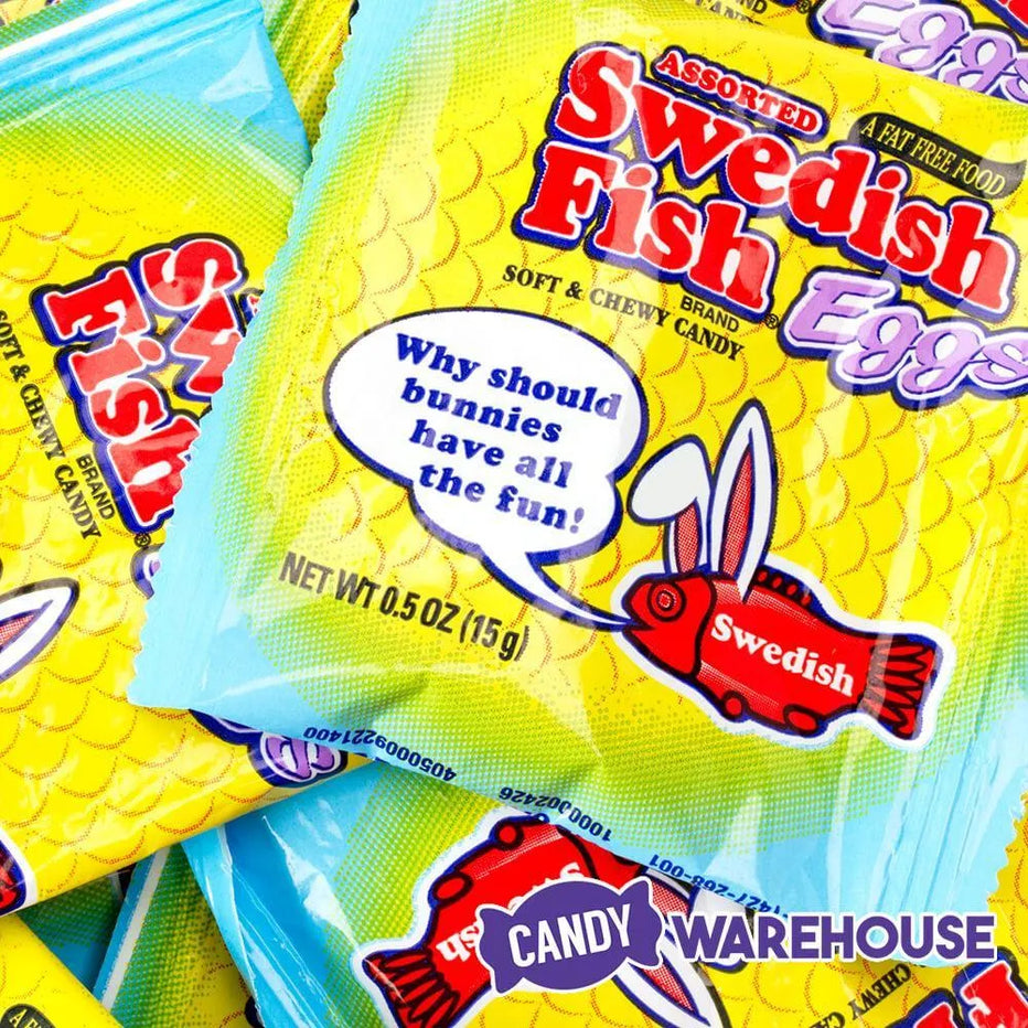 Swedish Fish Eggs Candy Packs: 18-Piece Bag – Candy Warehouse