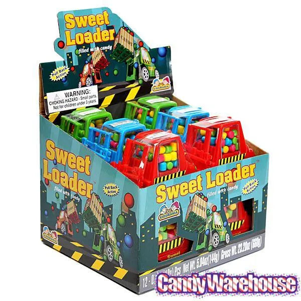 Sweet Loader Candy Filled Forklift Trucks: 12-Piece Box – Candy Warehouse