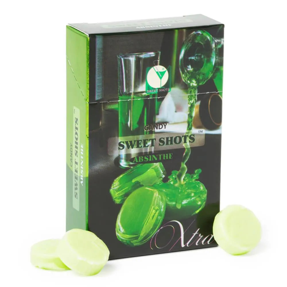 Sweet Shots Absinthe Hard Candy - 7-Piece Box | Candy Warehouse