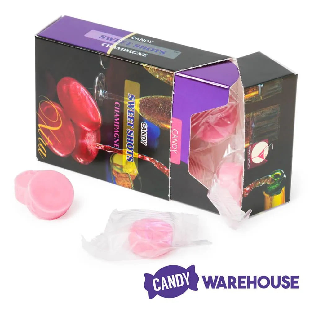 Sweet Shots Champagne Hard Candy - 7-Piece Box – Candy Warehouse