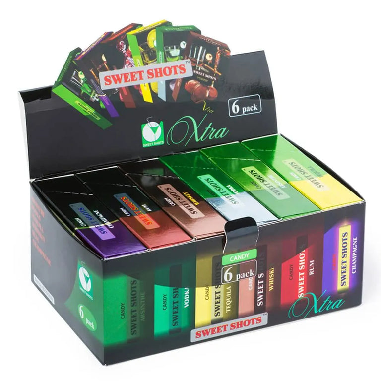 Sweet Shots Hard Candy Packs-6 Piece Gift Box | Candy Warehouse