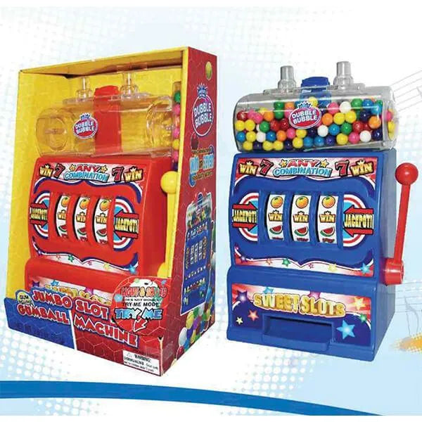 Sweet Slots Jumbo Gumball Machine with Dubble Bubble Gumballs – Candy ...