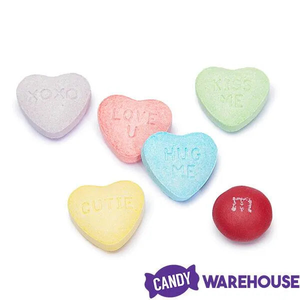 SweeTarts Candy Hearts Snack Packs: 44-Piece Bag | Candy Warehouse