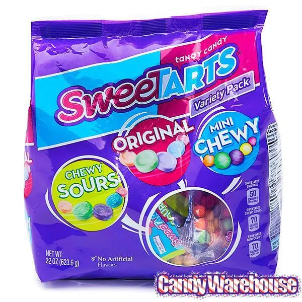 SweeTarts Candy Packs Assortment: 22-Ounce Bag – Candy Warehouse