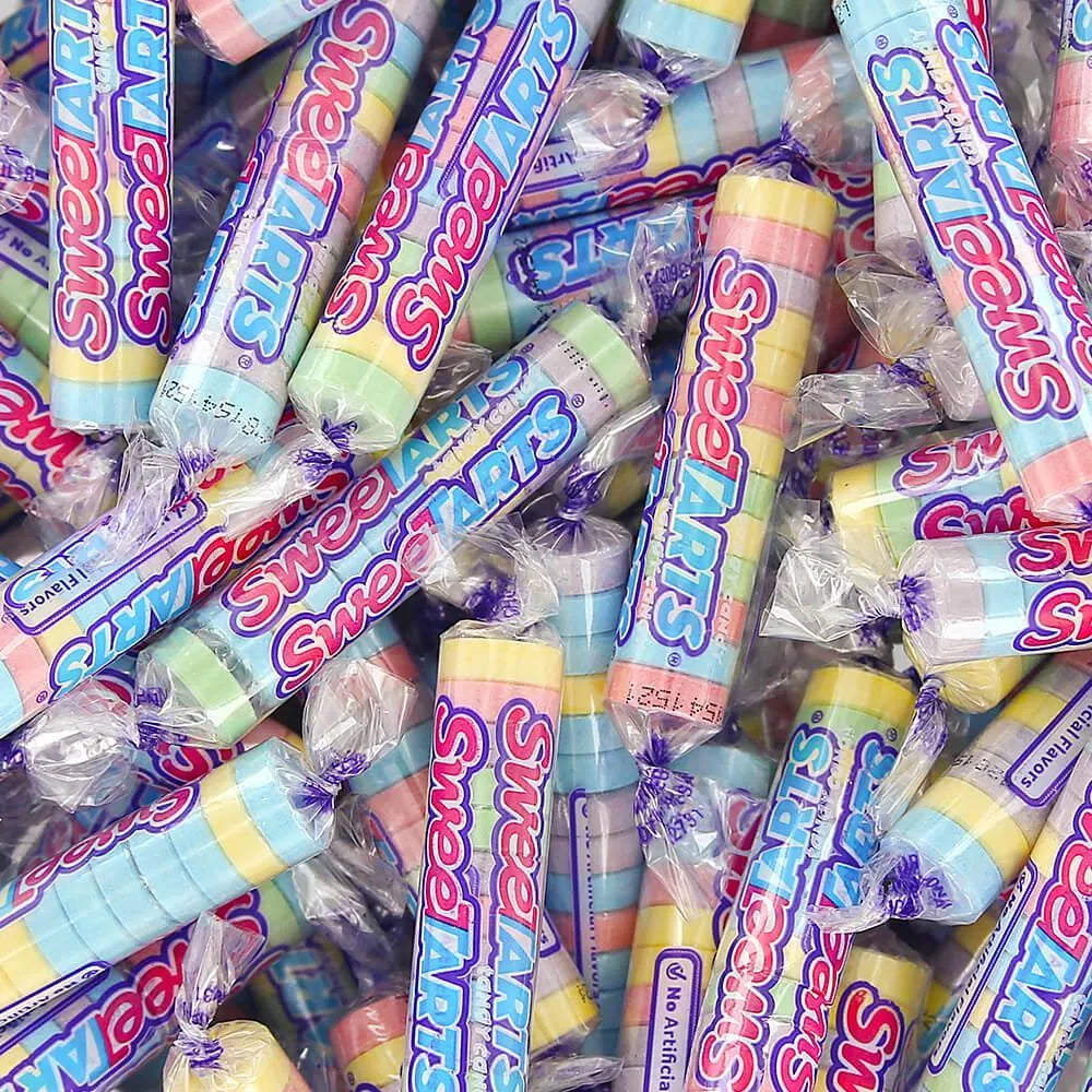 SweeTarts Candy Roll Twists: 5LB Bag – Candy Warehouse