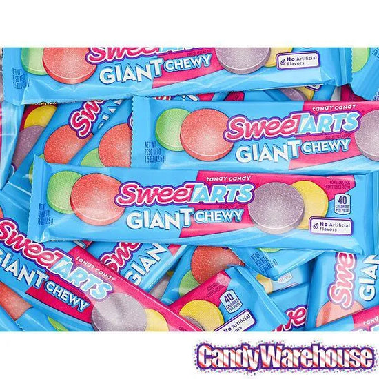 SweeTarts Giant Chewy Candy 4-Packs: 36-Piece Box | Candy Warehouse