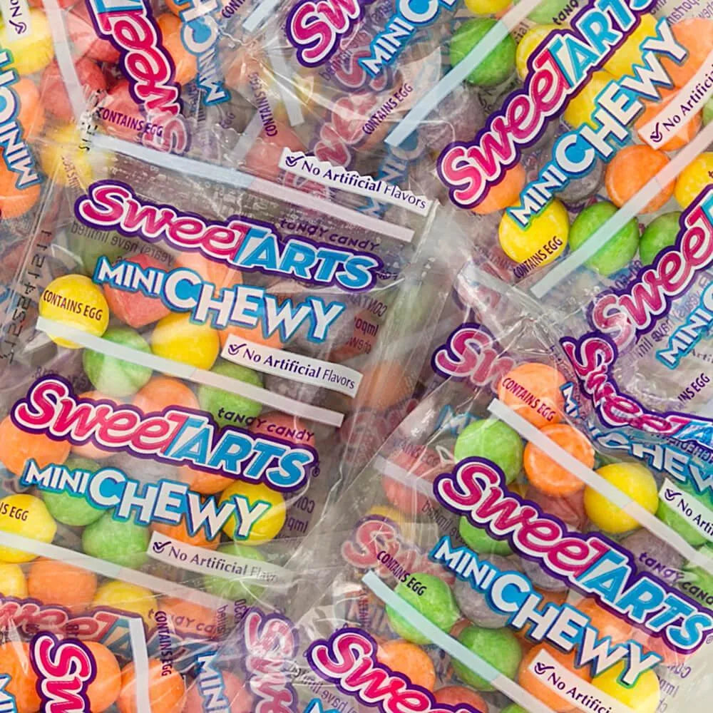 SweeTarts Mini Chewy Candy Snack Packs: 5LB Bag | Candy Warehouse