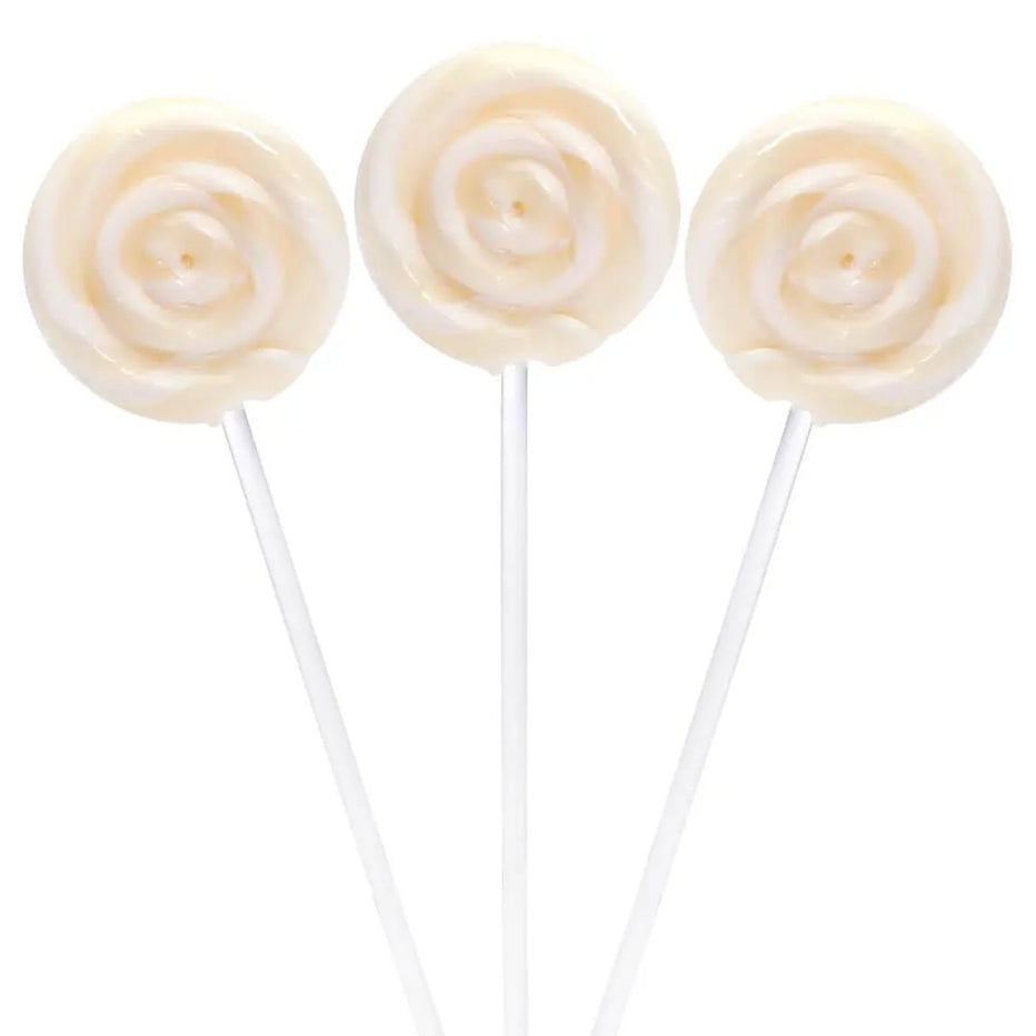Swipple Pops Petite Swirl Ripple Lollipops - White Pineapple: 60-Piece ...