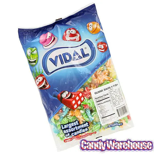 Swirly Gummy Fish Candy: 2KG Bag | Candy Warehouse