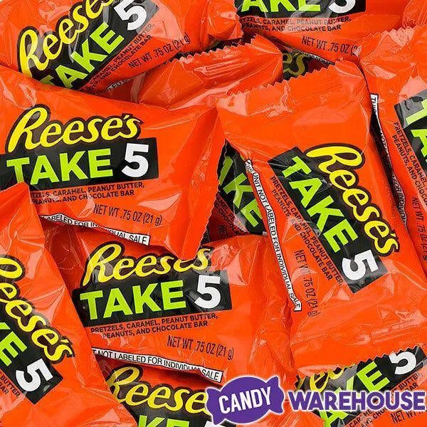 Take5 Snack Size Candy Bars: 168-Piece Case | Candy Warehouse