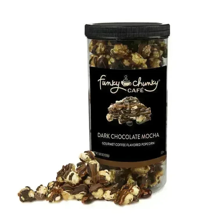 Funky Chunky Dark Chocolate Mocha Popcorn – Candy Warehouse