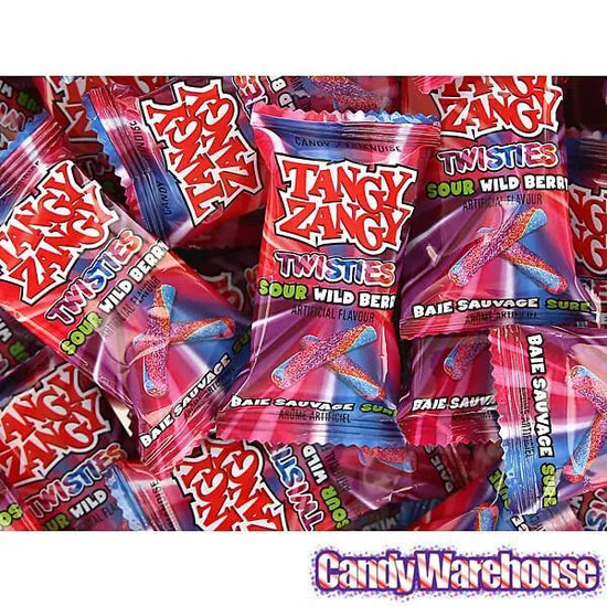 Tangy Zangy Twisties Candy Packs - Sour Wild Berry: 35-Piece Bag ...