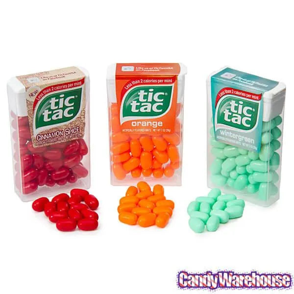 Tic Tac Mints Big Pack Candy Dispensers: 12-Piece Box – Candy Warehouse