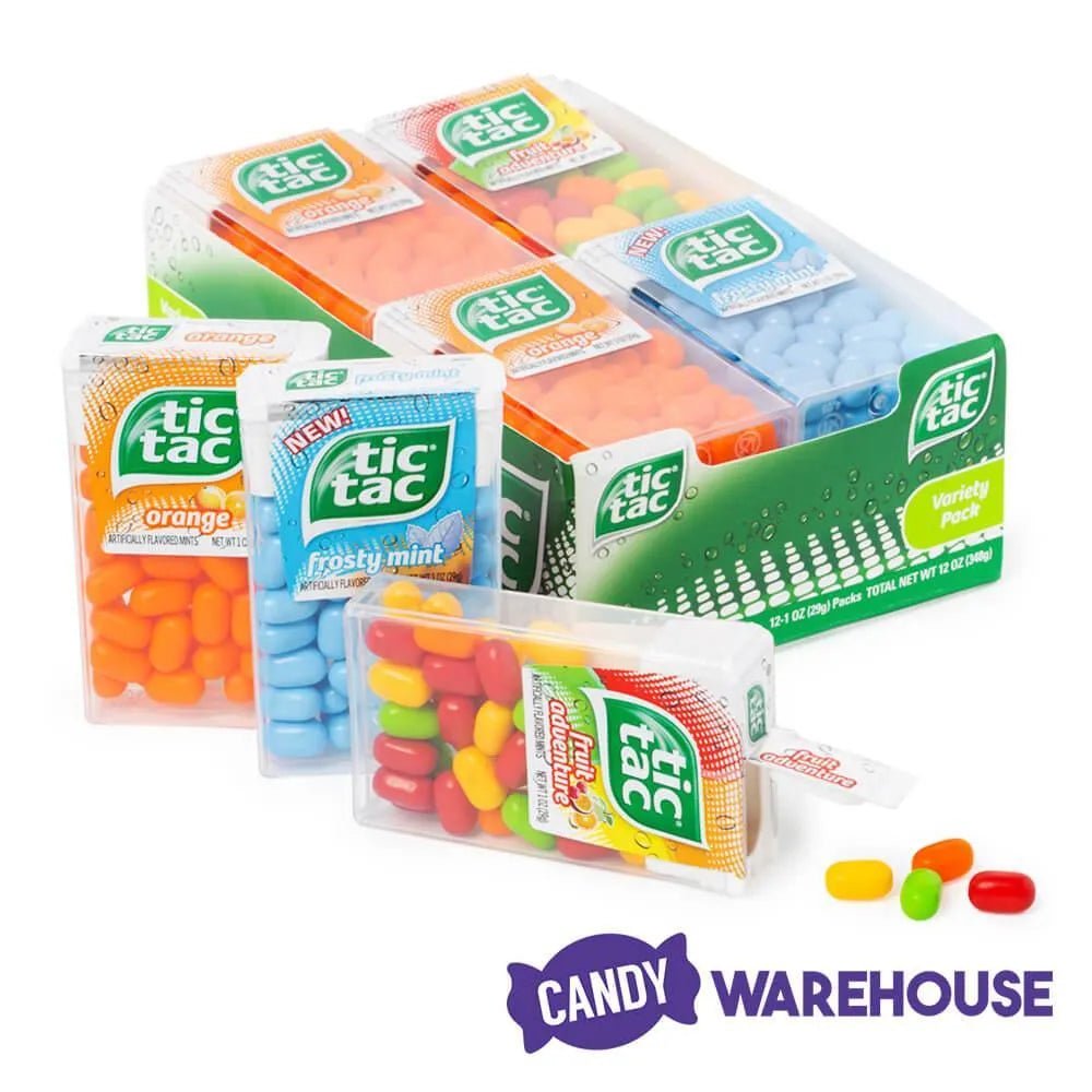 Tic Tac Variety Pack: 12-Piece Box – Candy Warehouse