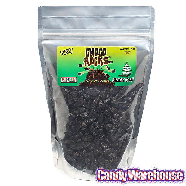 Tiny Black Coal Chocolate Candy: 1LB Bag | Candy Warehouse