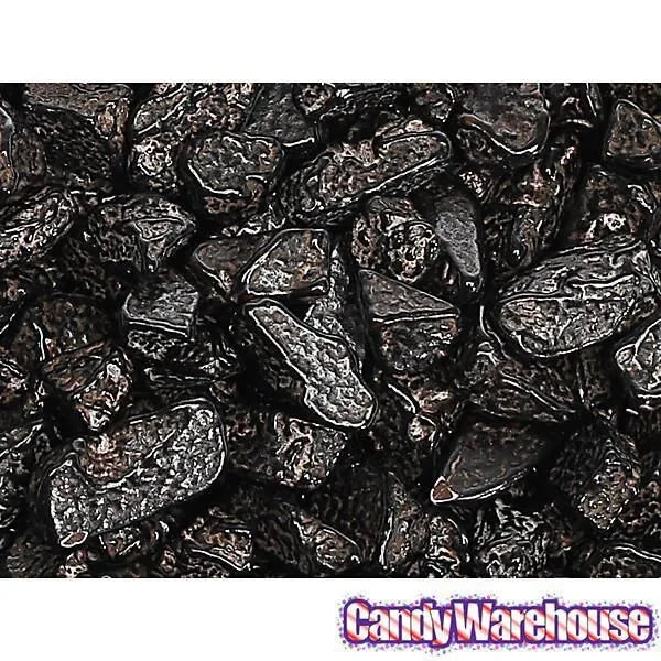 Choco Rocks Black Coal Chocolate Candy: 5LB Bag – Candy Warehouse